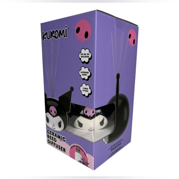 Sanrio | Accents | Kuromi Ceramic Reed Diffuser Hello Kitty And Friends ...